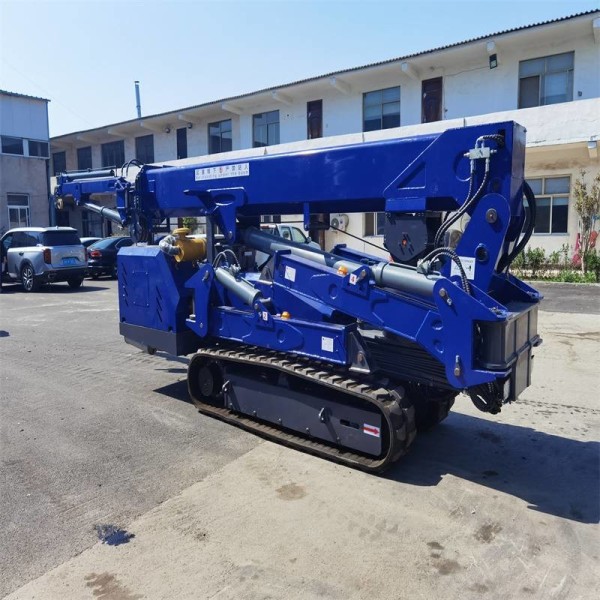 Quality 3T 5ton 8ton 12T Spider Lift Crane Machine Mini Spider Crawler Crane For Narrow Space for sale