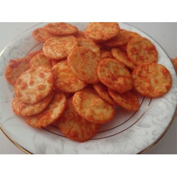 Quality Souvenir Salty Cheese Rice Cracker Corn Flour Healthy Grain Snacks for sale