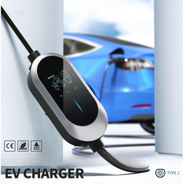 Quality Portable Mobile Mode2 EV Charger Charging Station 16A 250V Charging Cable ABS for sale