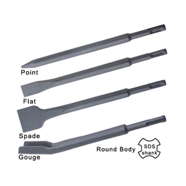 Quality 40Cr SDS Plus Gouge Chisels for Concrete Heavy Duty for sale