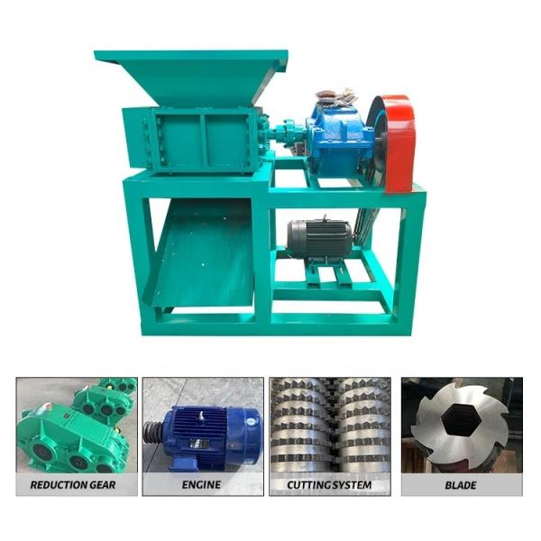 Quality Customized High Capacity Automatic Waste Tire Shredder Crusher Machine for for sale