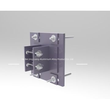 Quality 4mm Thickness Cladding Support System Aluminium Alloy Metal Cladding Systems for sale