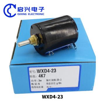 Quality WXD4-23 100ohm Multi-turns 3W Wirewound Potentiometer with 200V High Working for sale