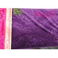 Quality Pattern Italian Velvet Upholstery Fabric Knitting Solid Color Concise Style for sale