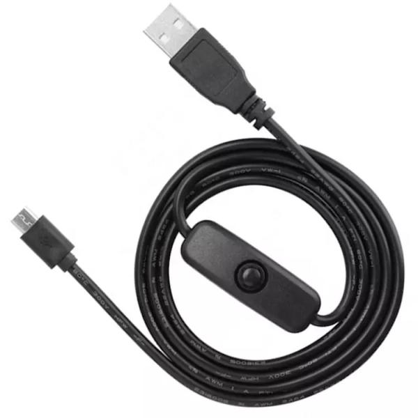 Quality OEM ODM Micro USB Cable , USB Charging Cord 3.3ft With ON OFF Switch for sale