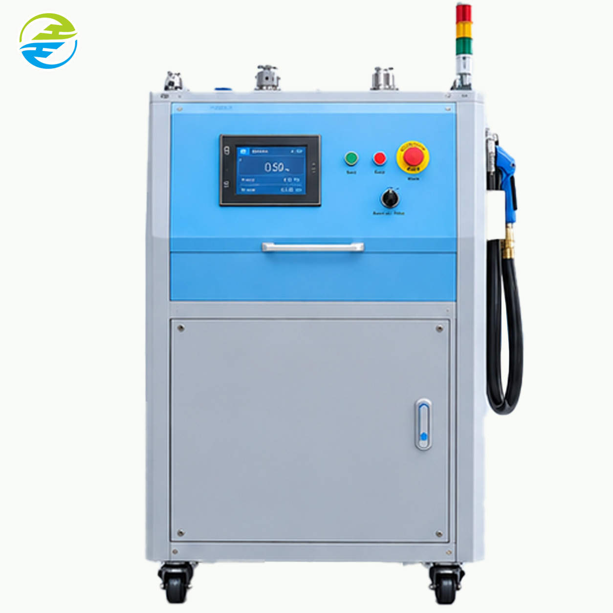 Quality Large Capacity Refrigerant Filling Equipment Heat Pump Production 0.5-10kg Charging Range High Precision for sale
