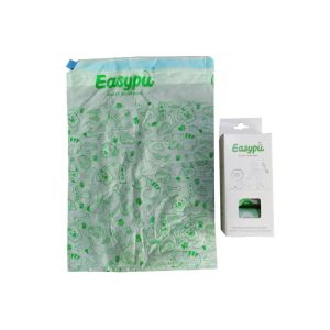 Quality Plastic Free EN13432 Standard Biodegradable Doggy Bags Side Heat Seal for sale