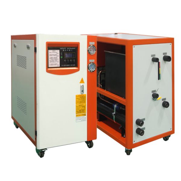 Quality 5HP Industrial Water Cooled Chiller 14.5KW Cooling Water Chiller Low Noise for sale