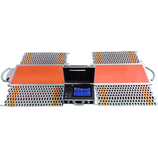 Quality Wireless Portable Axle Load Scales with Touchable Touch Screen and Rechargeable Battery for sale