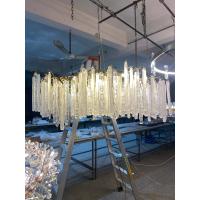 Quality Nordic Creative Ice Block Chandelier Luxury Crystal Chandelier Lamps for sale
