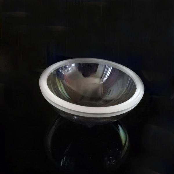 Quality Digital Camera 80mm Clear Domed Optical Glass Lens for sale