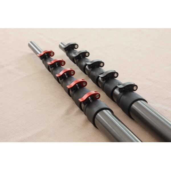 Quality Professional Carbon Fiber Telescopic Pole , Street Light 10 Meters Telescopic for sale