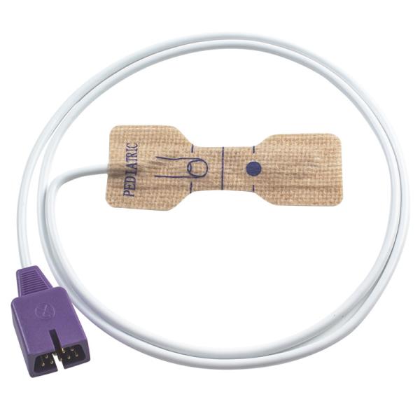 Quality N-ellcor Oxi-max DB9 9pin MAX-A Disposable SpO2 Sensor PM100N NPB-4000 Adult Non-Woven Fabric for sale