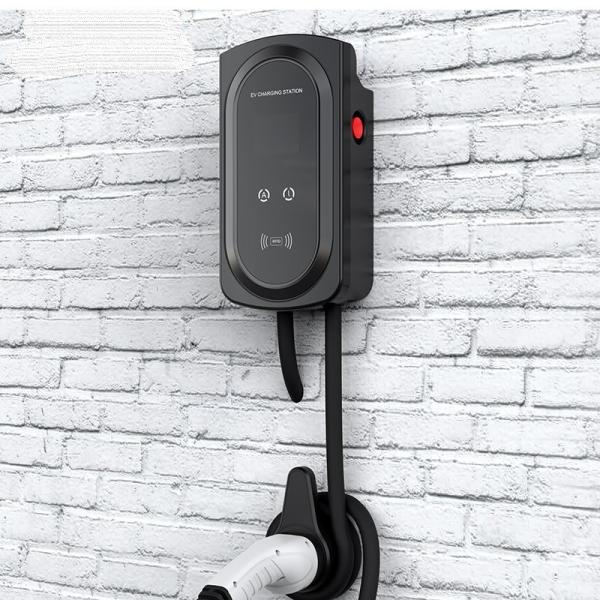 Quality Thermoplastic PC940 Shell EV Charger Wall Mount Wallbox 7kw OEM for sale