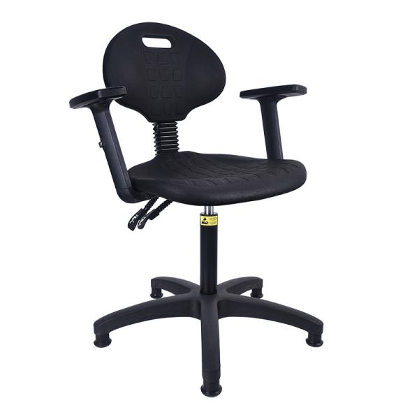 Quality 360mm Back PU Lab Antistatic Chairs for sale
