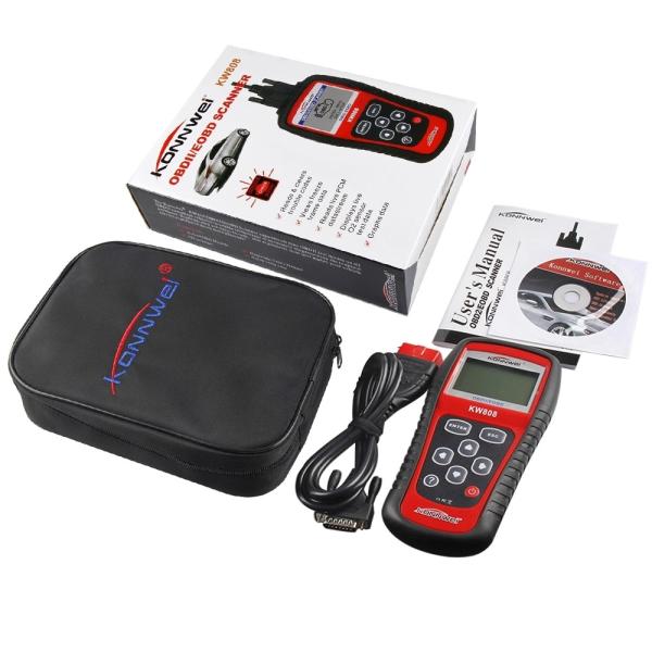 Quality Professional Car Diagnostic Code Reader With Backlit Screen Cable STM32F for sale