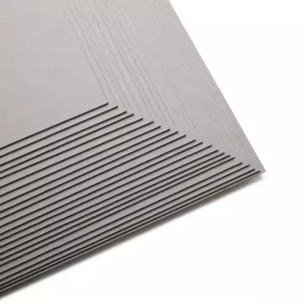 Quality Single Side Coating Ashen Grey Paper Board Sheets for Packaging Type Sheets for sale