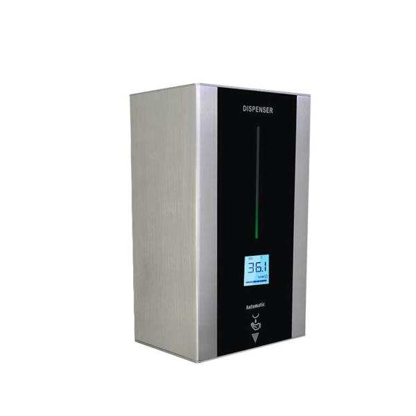 Quality SS304 Hand Sanitizer 10CM Face Recognition Temperature Measurement for sale