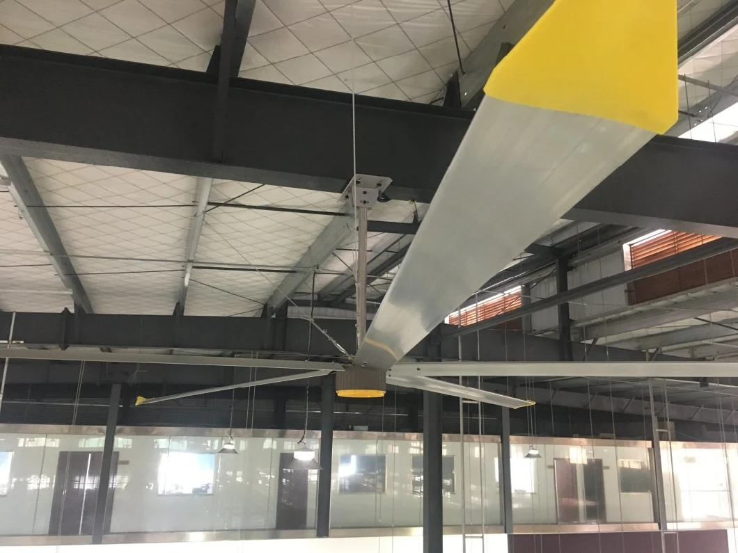 Big Ass Large Industrial Ceiling Fan for Factory Ventilation