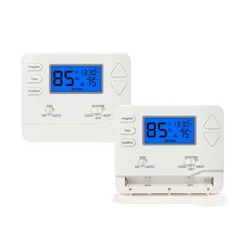 Quality NTC Battery Electric Room Thermostat Programmable Heating System for sale