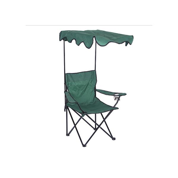Quality BSCI Certificate Camping Folding Lawn Chairs With Canopy Color Customized for sale