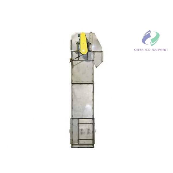 Quality Cement Plant Bulk Materials Belt Type Bucket Elevator Carbon Steel Material for sale