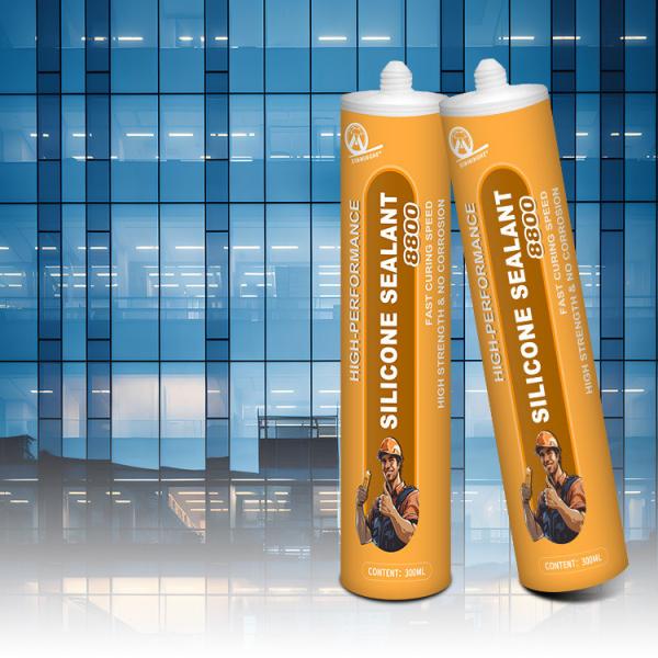 Quality MH8800 Silicone Sealant 590ml Sausage for Neutral Waterproofing and Structural Glazing Solutions for sale