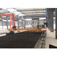 Quality Industrial Metal CNC Gas Cutting Machine 2500mm DC drive for sale