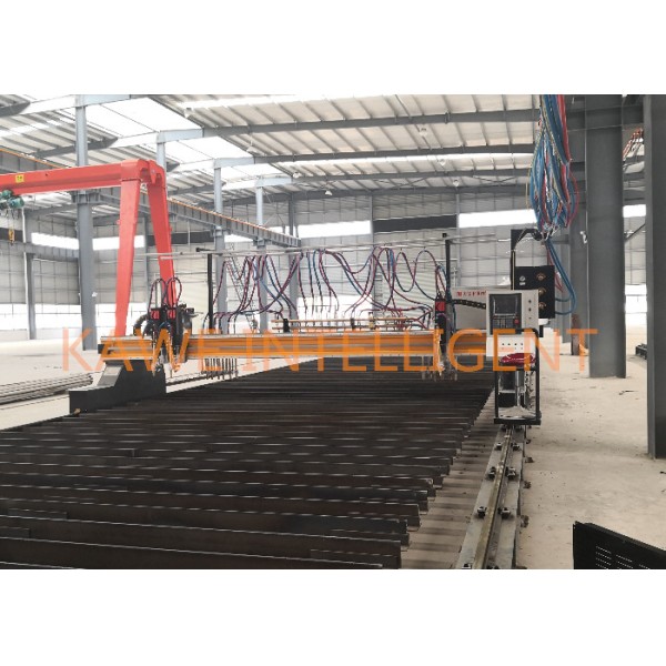 Quality Industrial Metal CNC Gas Cutting Machine 2500mm DC drive for sale