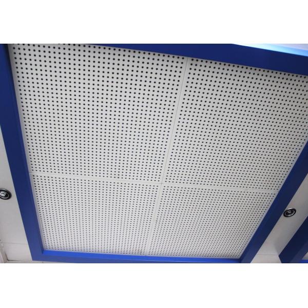 Quality DIA 4.0 Powder Coating Metal Ceiling Tiles Durable Perforated Suspended Ceiling for sale