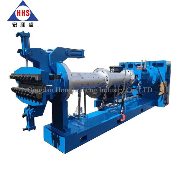 Quality Hydraulic Silicone Pin Type Rubber Extruder Machine Vacuum Rubber Hose Extrusion for sale