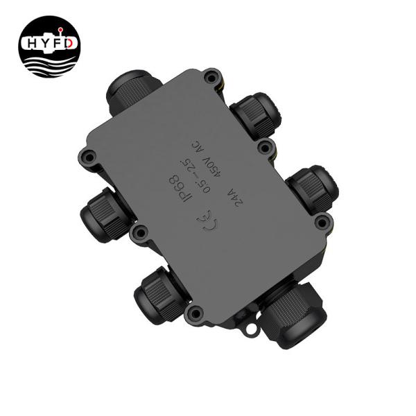 Quality Underground IP68 6 Way Electrical Junction Box Waterproof Connector for sale