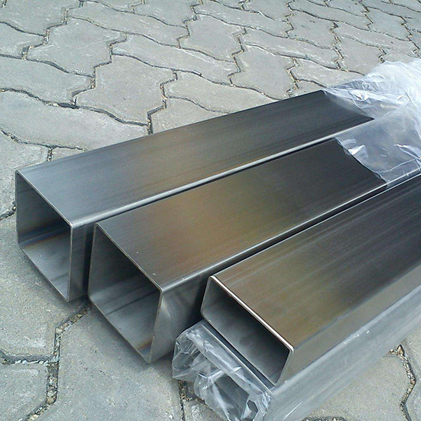 Quality ASTM BA Stainless Steel Pipe Square Welded Tube 6MM Wall for sale
