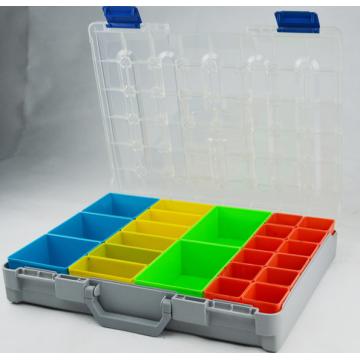 Quality ABS Customized Logo Multi Compartment Storage Case for sale