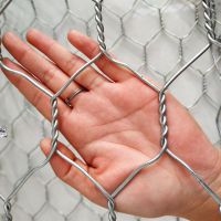 Quality Galvanized Iron Wire Mesh  Basket Gabion Box Retaining Wall for sale