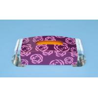 Quality Quick Delivery Fashion shape Acrylic Tissue Box for sale