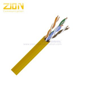 Quality LSZH UTP CAT5E Network Cable 350MHz 24AWG 4PR Low Smoke Zero Halogen Jacket for sale