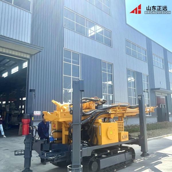 Quality Crawler mounted water well drilling machince for sale