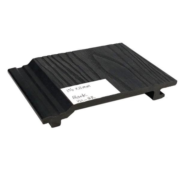 Quality Brush Wood Plastic Composite Siding WPC Ceiling Cladding Embossing for sale