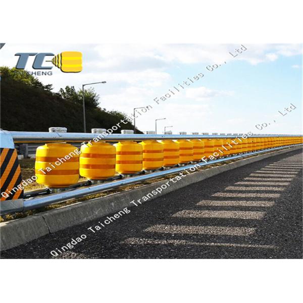 Quality Roadway Traffic Safe EVA Roller Barrier Safety Roller Crash Barrier for sale