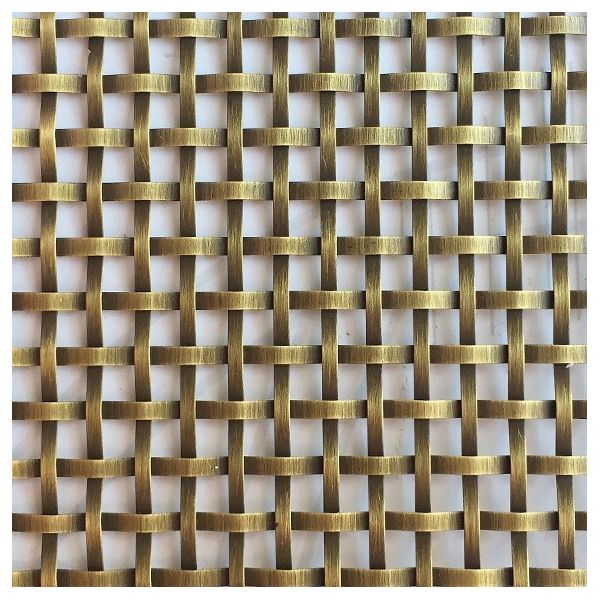 Quality Contemporary Architecture Metal Mesh Woven High Transparency for sale