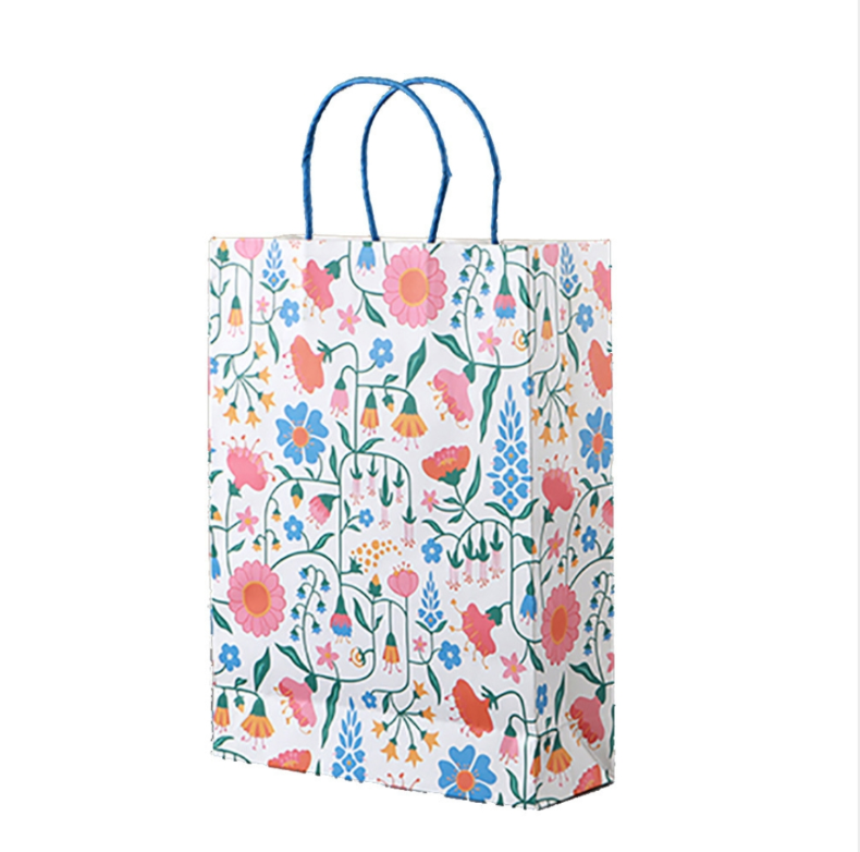Quality Glossy Matte Kraft Paper Bags Eco Friendly Biodegrade for sale