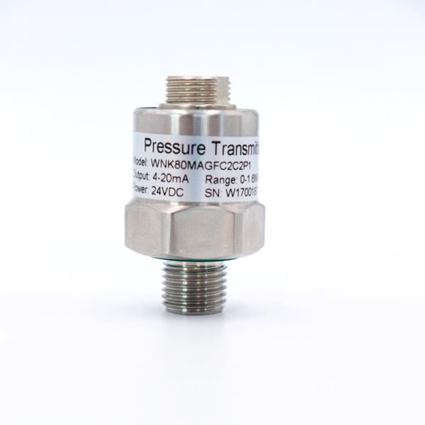 Quality 20mA 350bar Ceramic Capacitive IP65 Miniature Pressure Transmitter for sale