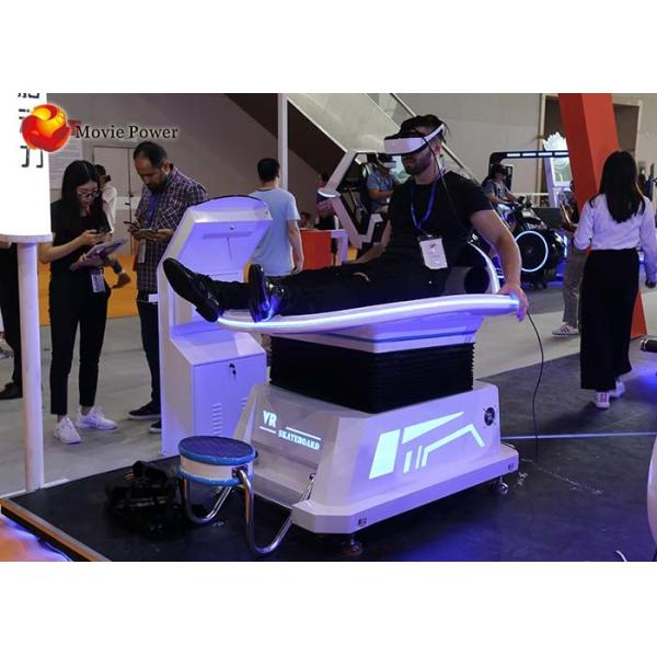 Quality 1 player 9D Roller Coaster Vr Chair Slide Space-time Obit Attraction for sale