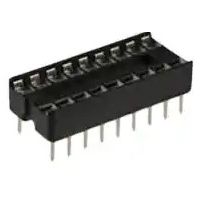 Quality 210-1-18-003 18 Pin Ic Socket 0.3" 18 Pin Ic Base Gold Through Hole for sale