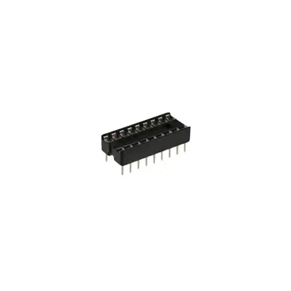 Quality 210-1-18-003 18 Pin Ic Socket 0.3" 18 Pin Ic Base Gold Through Hole for sale