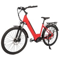 Quality Powerful 250w Electric City Bike with 10.5ah Hidden Battery and Aluminimum Alloy for sale