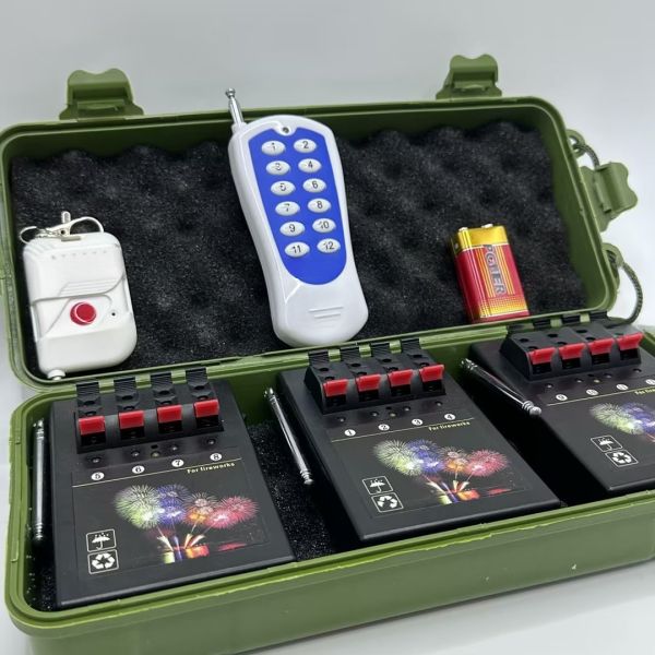 Quality 10 Channel Sequential Pyrotechnic Programmable Remote Fireworks Firing System for sale