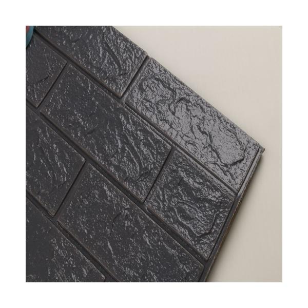 Quality Interior Wall Protection 3D Brick 3D Stone PE Foam Wallpaper with Smoke-Proof for sale