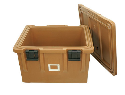 Quality 90L Thermal Food Transport Boxes 4 Ergonomic Handles for sale